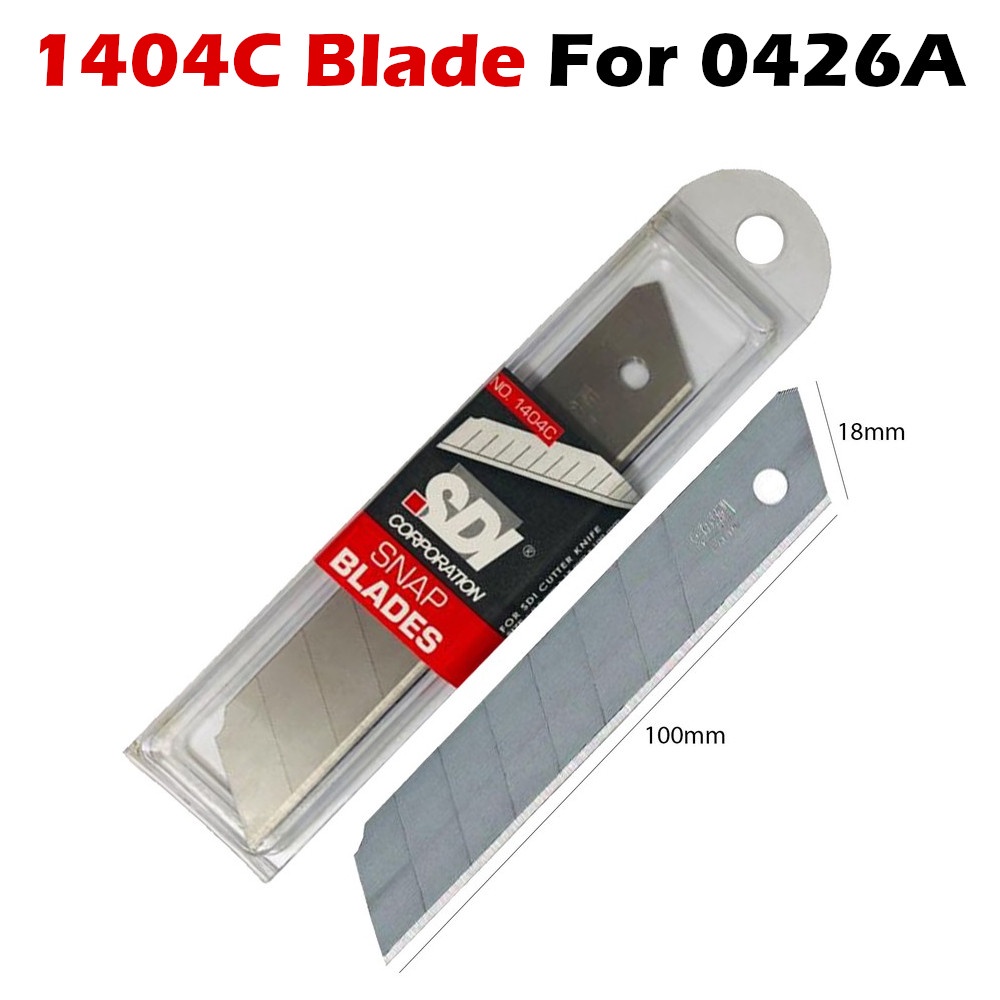 SDI 1404C Cutter Blade (For SDI Cutter Blade 0426A Big) (5pcs/Packs) | Shopee Malaysia