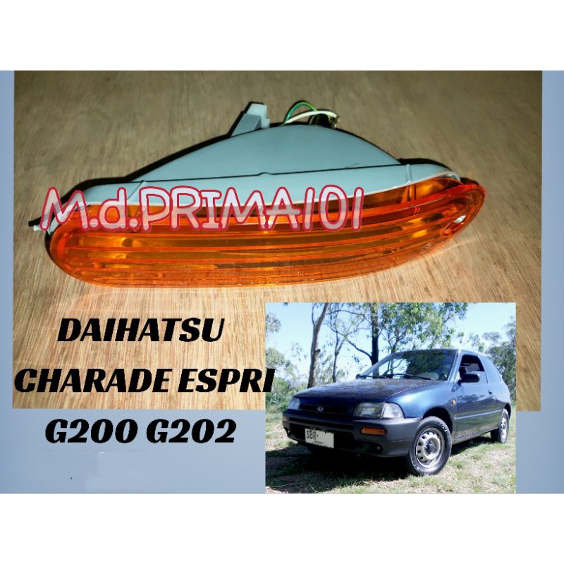DAIHATSU CHARADE ESPRI G200 G202 FRONT SIGNAL BUMPER LAMP LIGHT ...