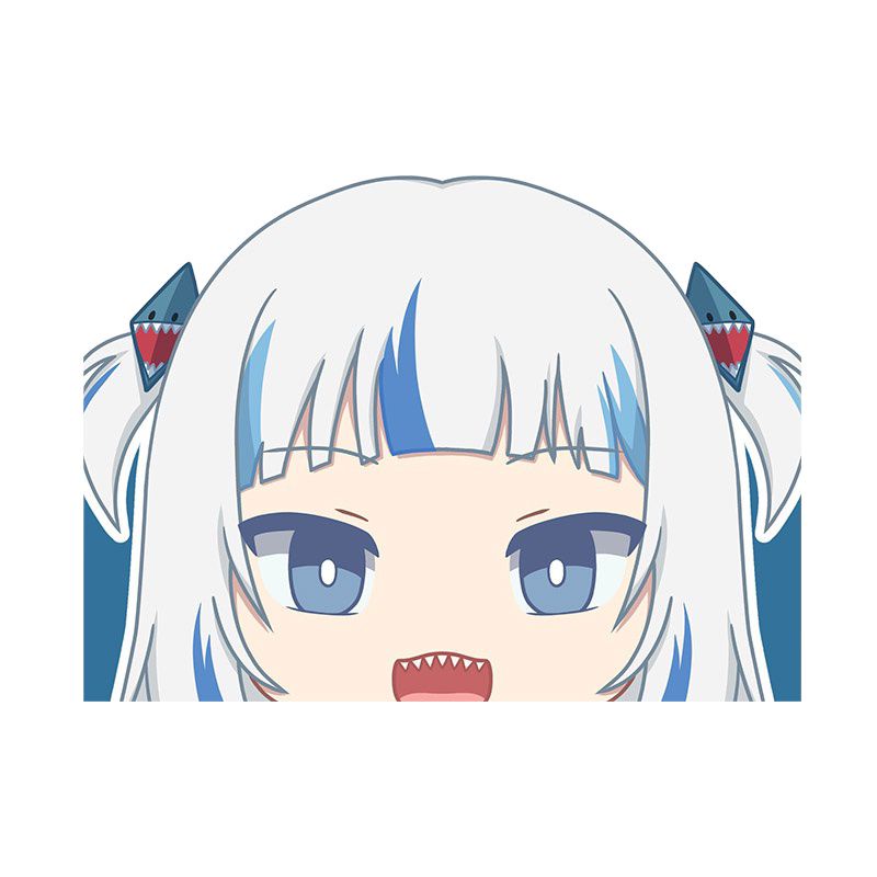 Hololive Chibi Peeker Sticker Lamination | Shopee Malaysia