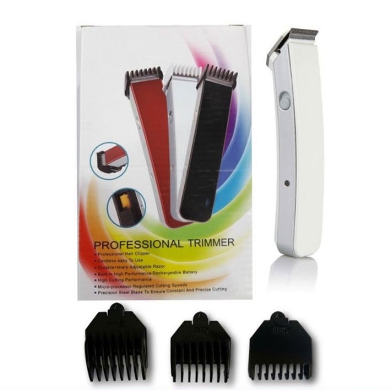 Rechargeable Cordless Adjustable Razor Blade Hair Cutter Trimmer Shaver ...