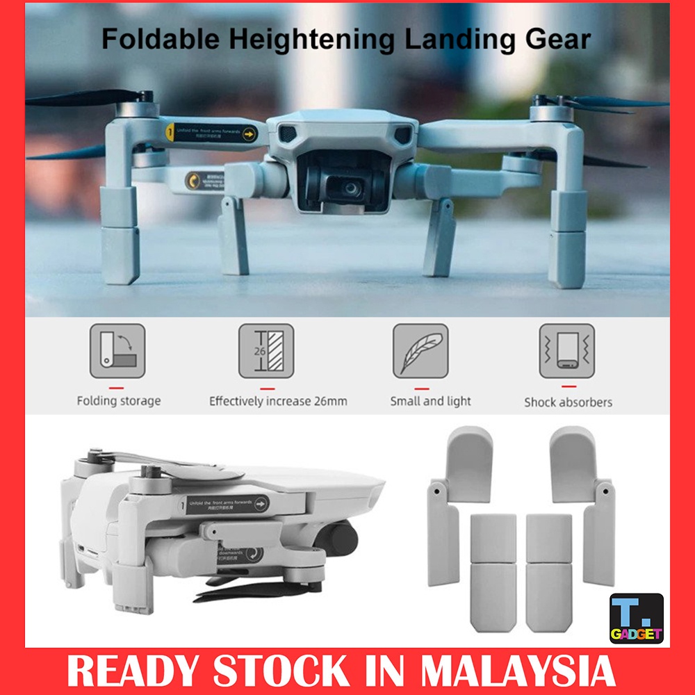 Drone Height Extended Leg Foldable Landing Gear Foot Protector Quick ...