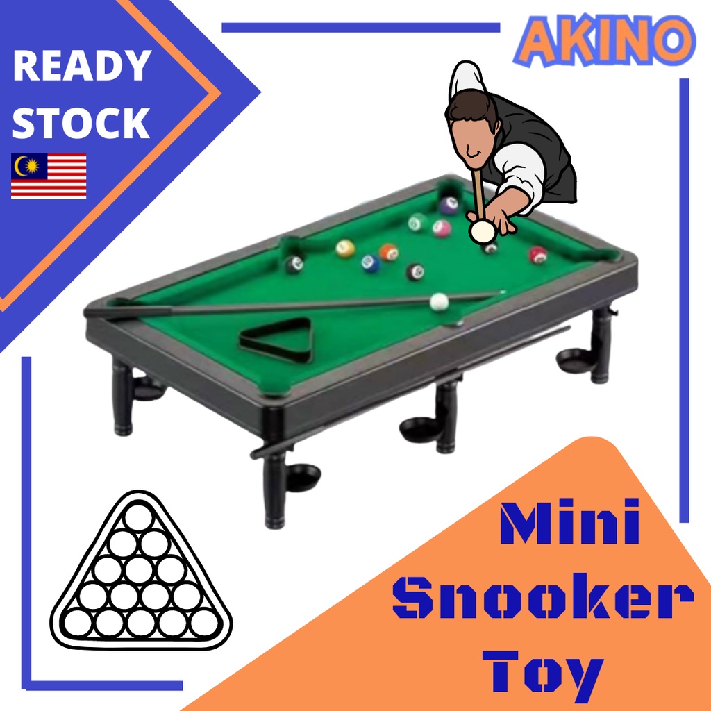 🔥Ready Stock🔥 Large Kids Mini billiards Mini Snooker Table Pool Table ...
