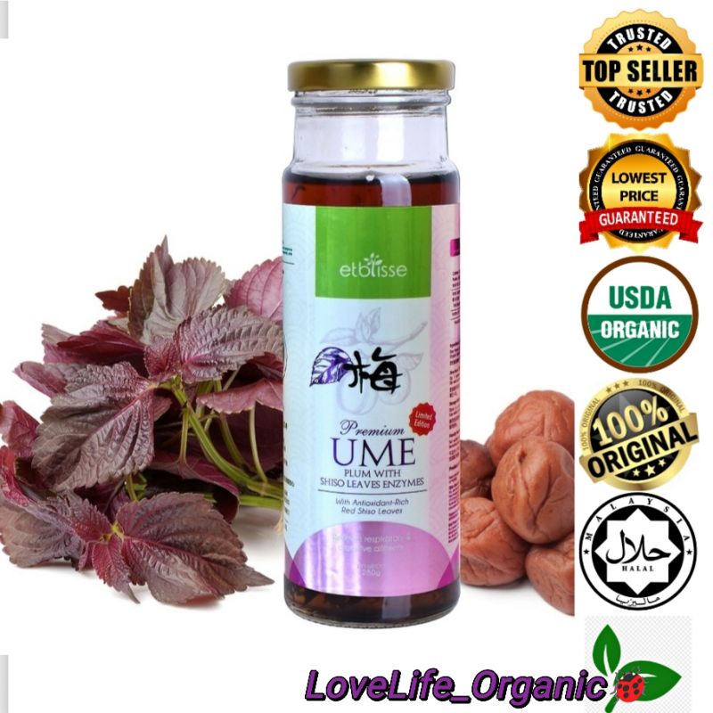 ETBLISSE Premium Ume Plum With Shiso Leaf Enzyme 280g | Shopee Malaysia