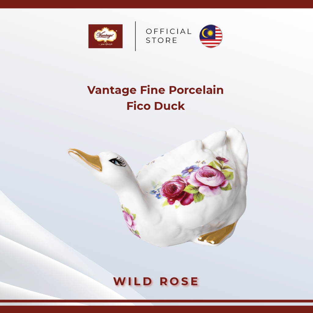 Vantage Fine Porcelain Fico Decoration Duck | Shopee Malaysia