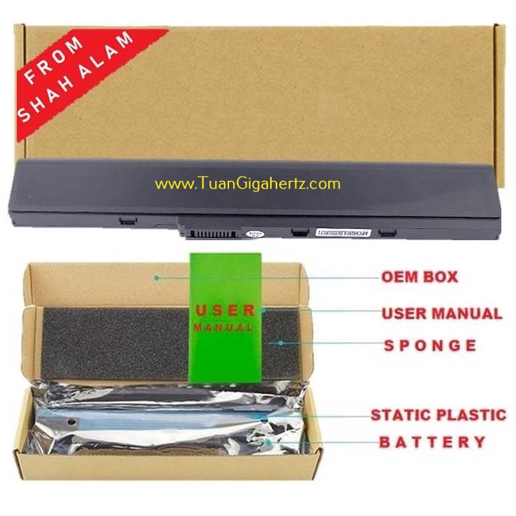 BATTERY ASUS A42J A42N A42D A42F K42J K52J A52J | Shopee Malaysia