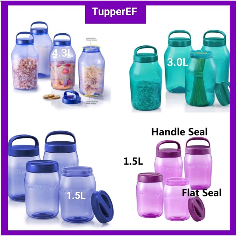 💖💖 Tupperware Universal Jar 3L / 4.5L | Shopee Malaysia