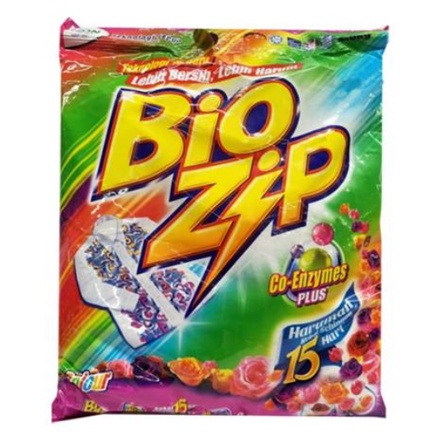 Bio Zip Serbuk Pencuci Pakaian / Powdered Detergent Colour Care 750g ...