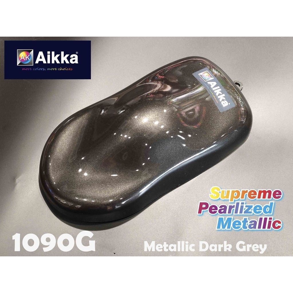 AIKKA 1090G METALLIC DARK GREY SUPREME METALLIC 2K PAINT | Shopee Malaysia