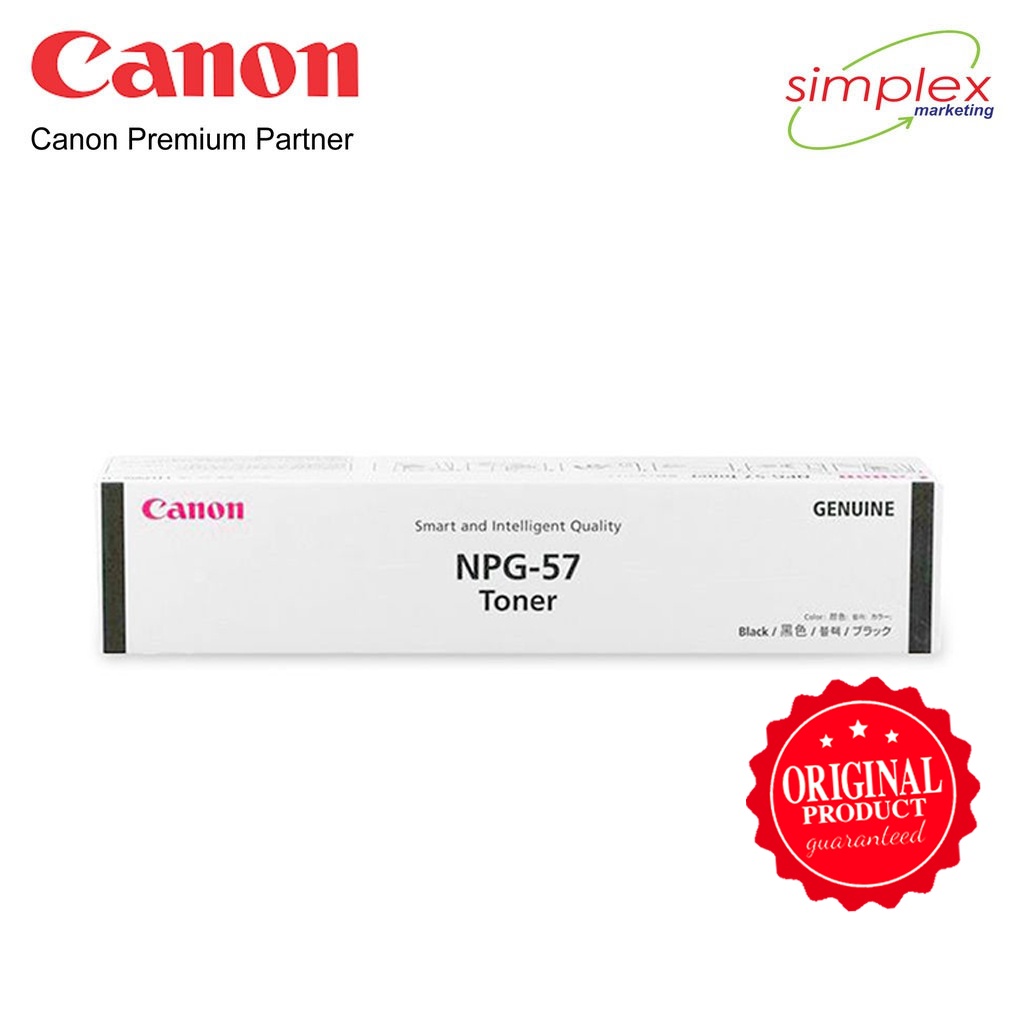 Canon NPG-57 Toner Black for iR ADV 4025 / 4035 / 4225 / 4235 | Shopee ...