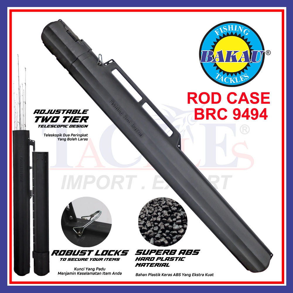 160cm-223cm Waterproof Bakau Rod Case 9494 Hard Rod Case Fishing Rod ...