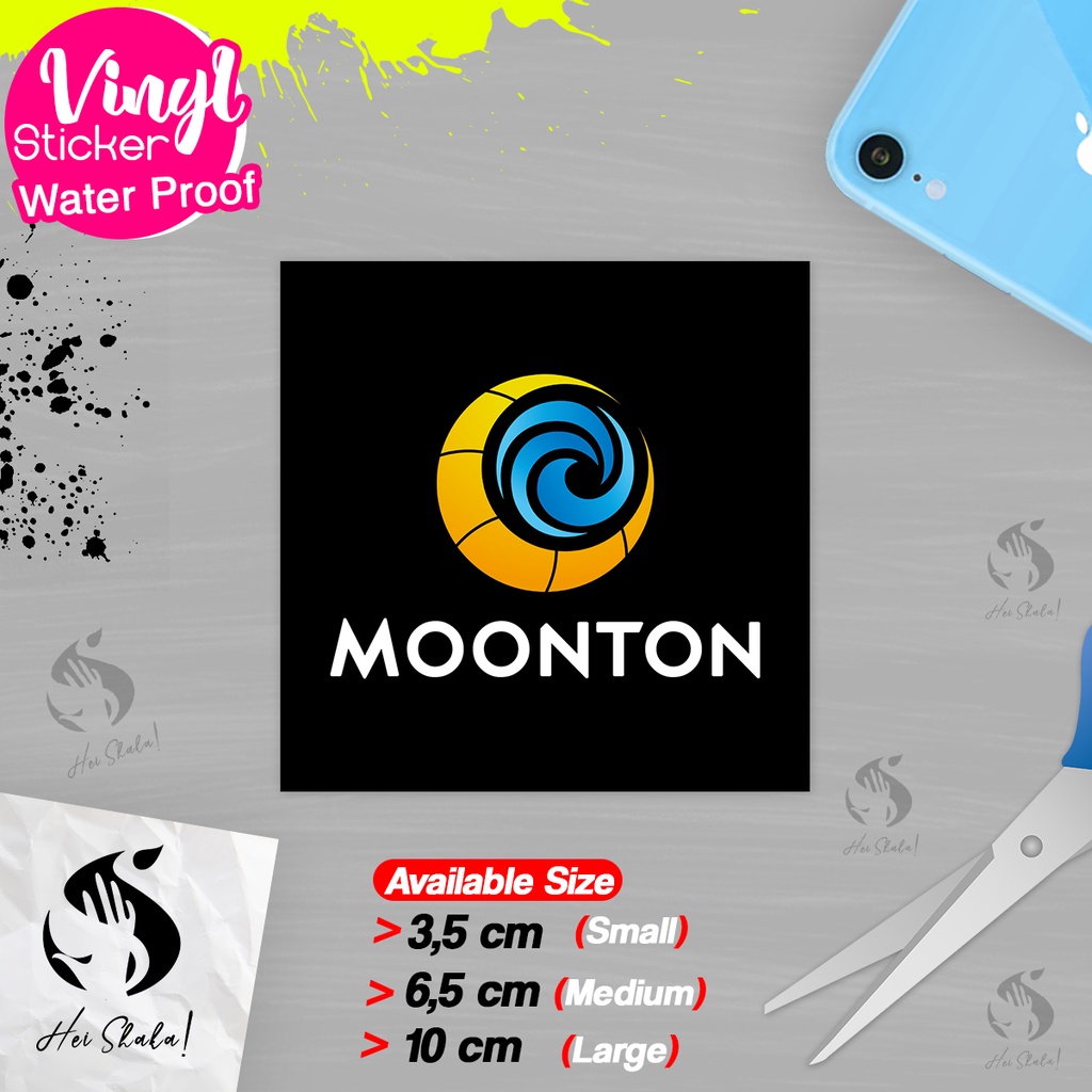 Moonton 02 Mobile Legends Gaming Gamer Logo Sticker, Waterproof ...