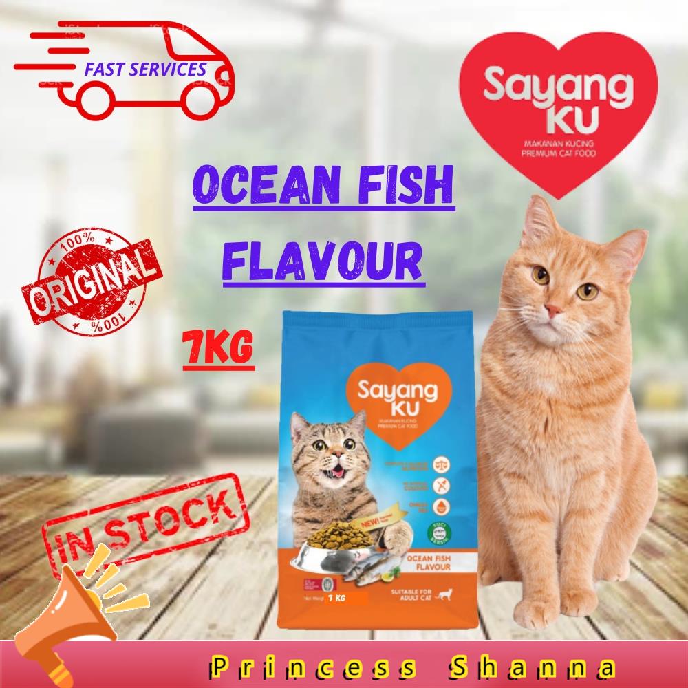 Princess Shanna【Ready Stock】SayangKu Ocean Fish Cat Food 7KG Makanan ...
