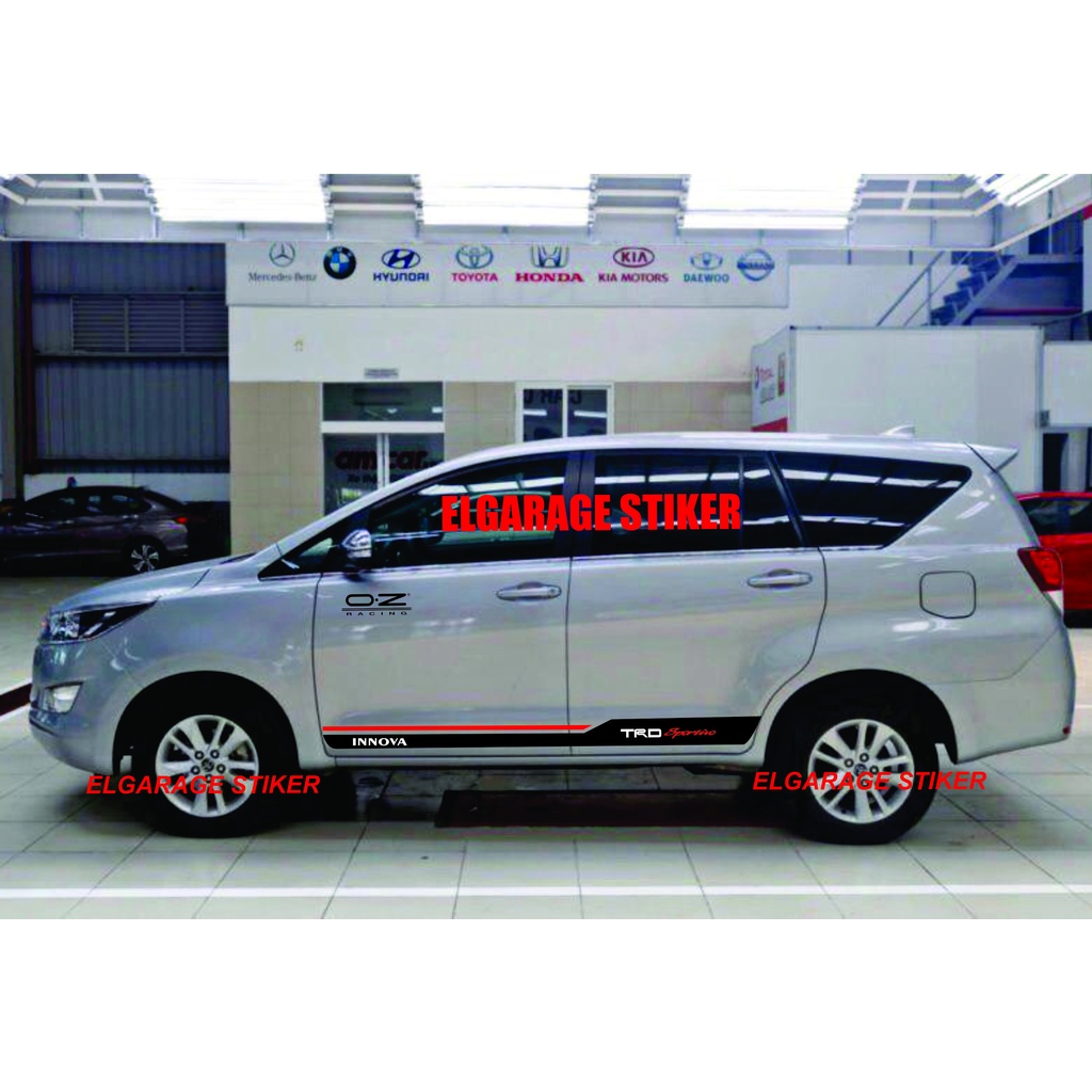 Innova car stickers innova car body strip stickers minimalist car ...