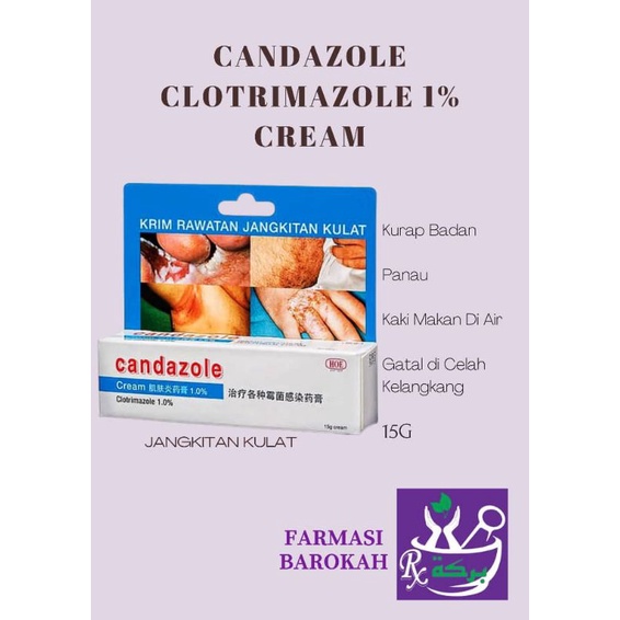 Hoe Candazole Cream 15g | Shopee Malaysia