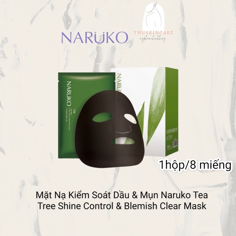 (Daispan) Naruko Tea Tree Shine Control & Blemish Clear Mask | Shopee ...