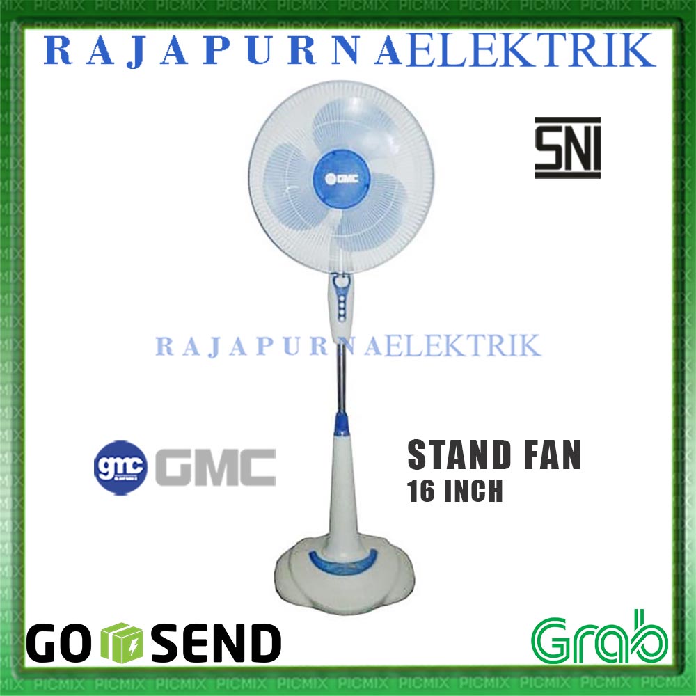 GMC 308 / 307 Stand fan / standing fan / pedestal (16 IN) SNI | Shopee ...