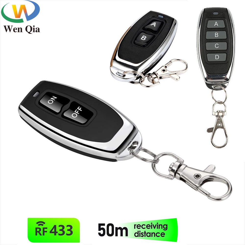 433Mhz RF Remote Control Waterproof Transmitter,remote Control Your ...