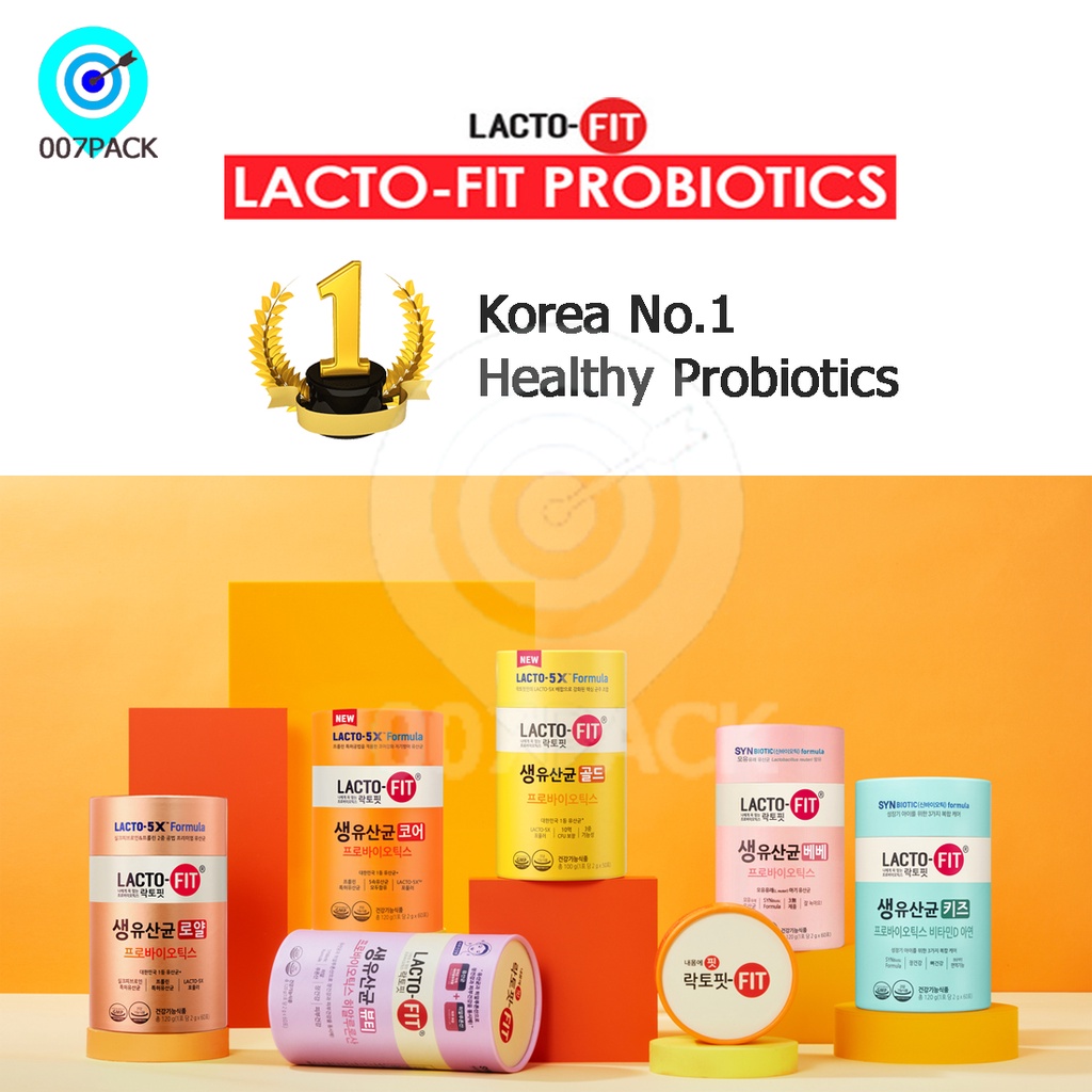 Lacto-FIT Probiotics 8 Types / Korean NO.1 lactobacillus / Lacto Fit ...