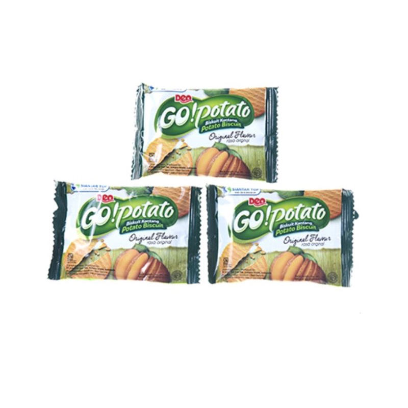 Go Potato Biscuits Original Cheese Pack | Shopee Malaysia