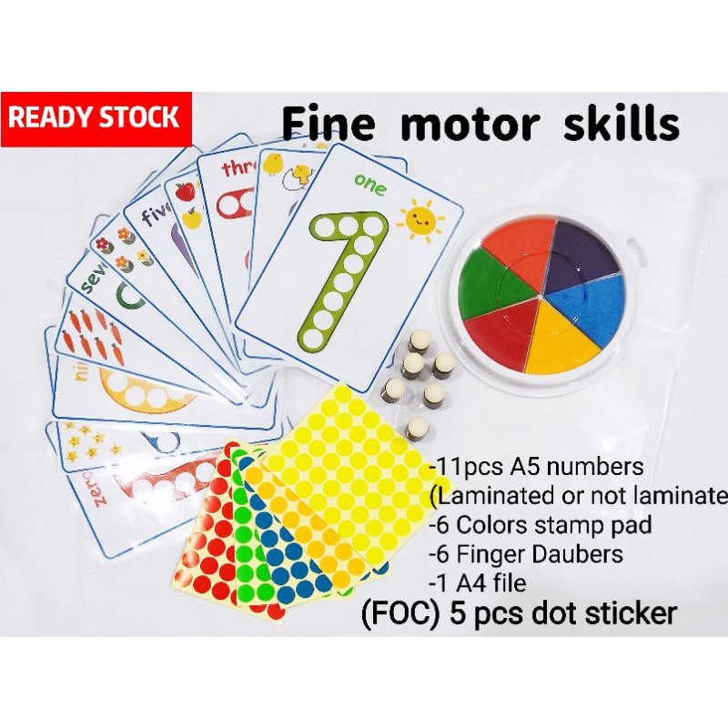 Number Do A Dot Activity Worksheet Montessori Toys Kids Early Learning ...