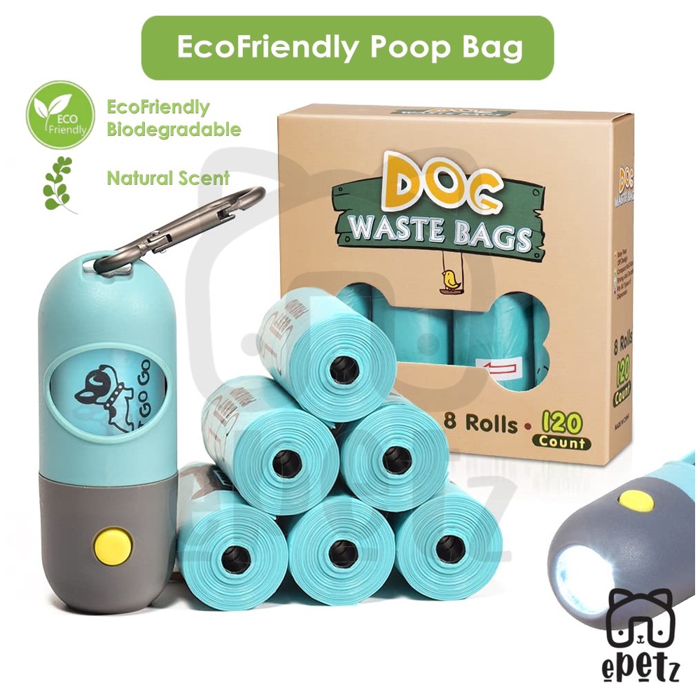 Pet Garbage Bag Eco Friendly Biodegradable Dog Poop Bags Cat Litter ...