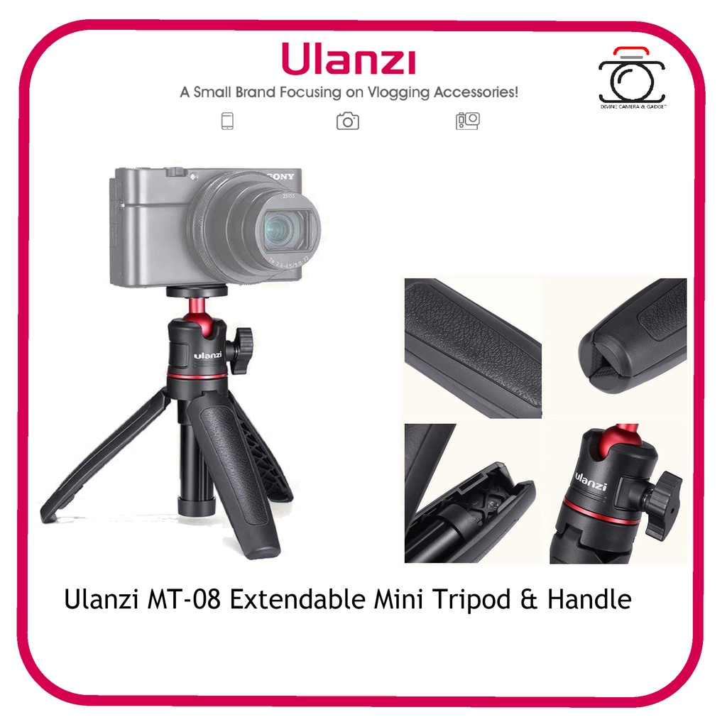 Ulanzi MT-08 Extendable Mini Tripod & Handle | Shopee Malaysia