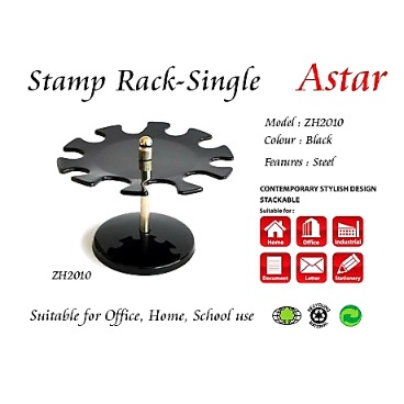 ASTAR Steel Rubber Stamp Rack/ Besi Pemegang Chop ( 10 Holes / 16 Holes ...