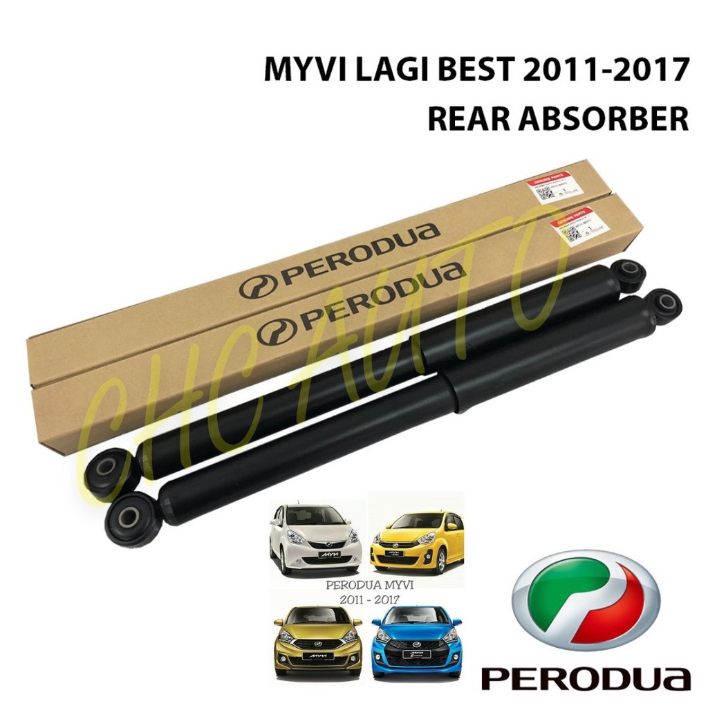 2PCS ORIGINAL PERODUA 48531-BZ450 REAR ABSORBER PERODUA MYVI LAGI BEST ...