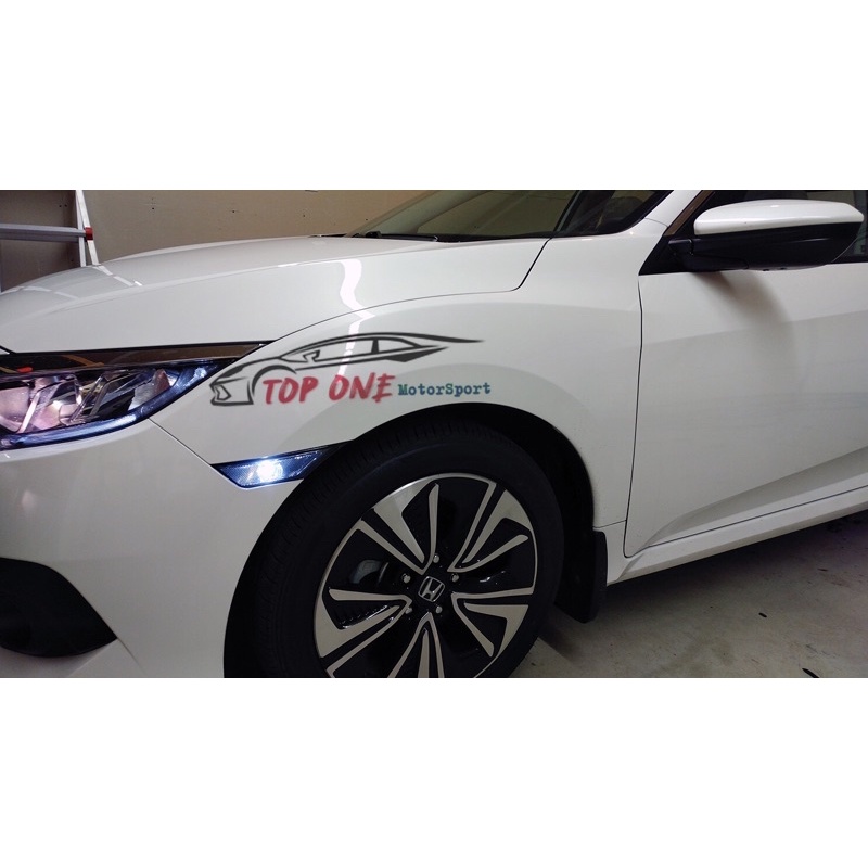HONDA CIVIC FC TC FK8 2016~2021 USDM Side Maker/Fender Side Leaf Lamp ...