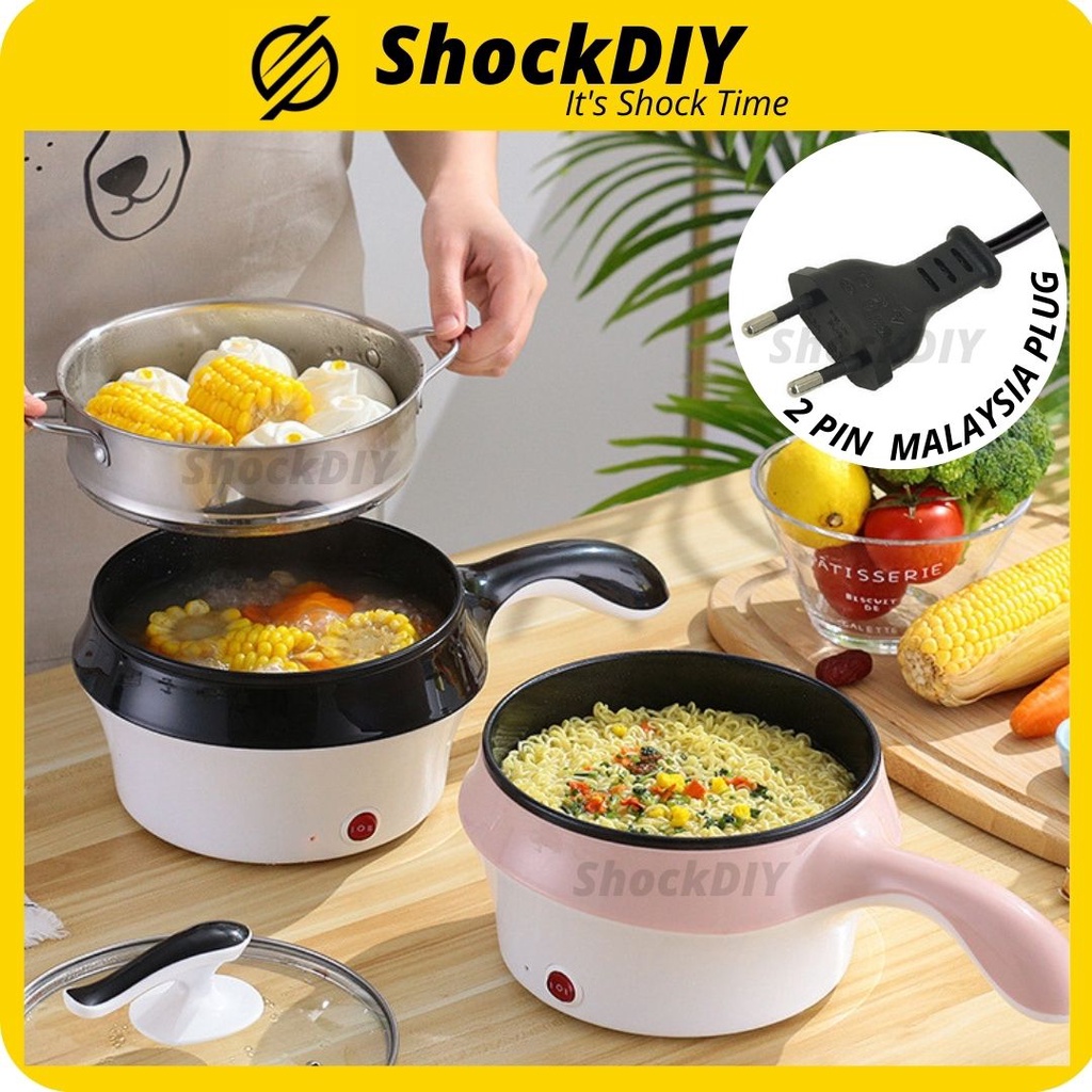 Frying Pan Multi Cooking Mini Maggi Cooker Ceramic Marble Portable ...