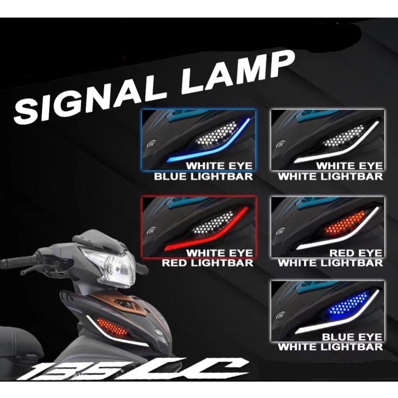 LC135 V2 V3 V4 V5 V6 V7 Signal LED Mata Gaban Matagaban White Red Blue Enkei Pilot Light Dynopro ...