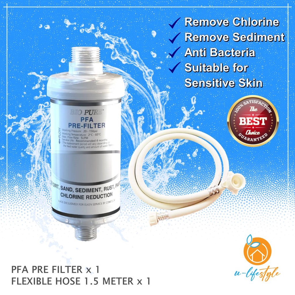 PFA Pre Filter washing machine - single - 1 pc FG008017 and Flexible ...