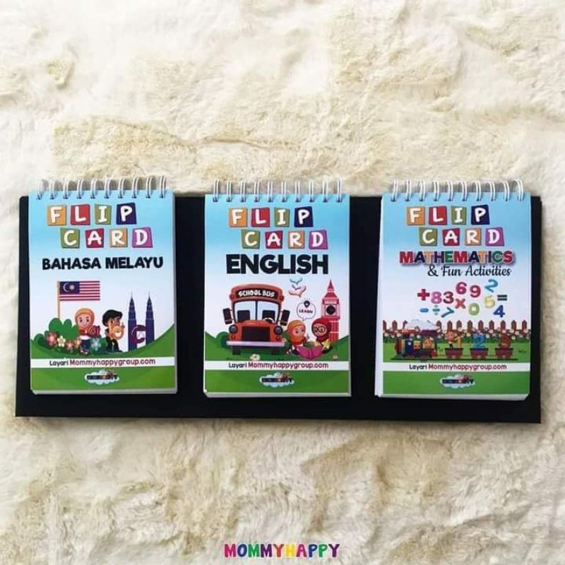 HOT ITEM 🔥🔥BBM Mommy Happy: Flip Card Wow/Bahan Bantu Mengajar | Shopee ...
