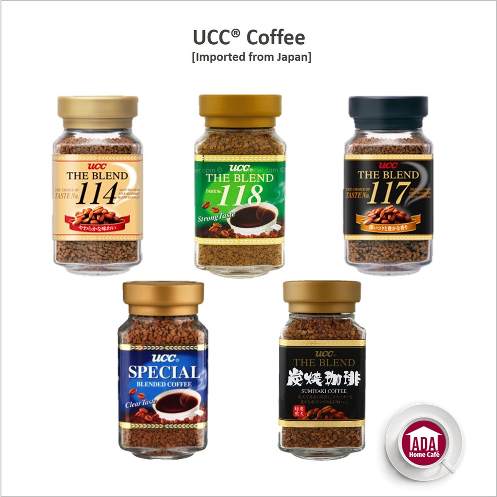 UCC The Blend Instant Coffee from Japan The Blend 114 The Blend 117 The Blend 118 UCC Special ...