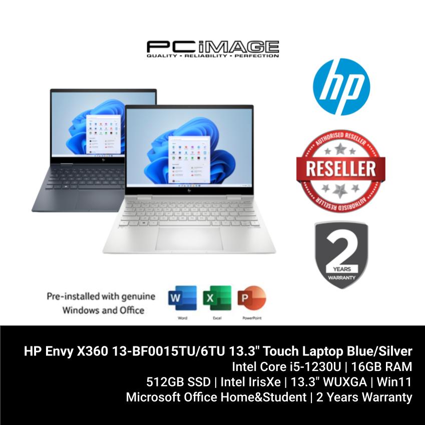 HP Envy X360 13-BF0015TU/6TU 13.3" Touch Laptop Blue/Silver (i5-1230U ...