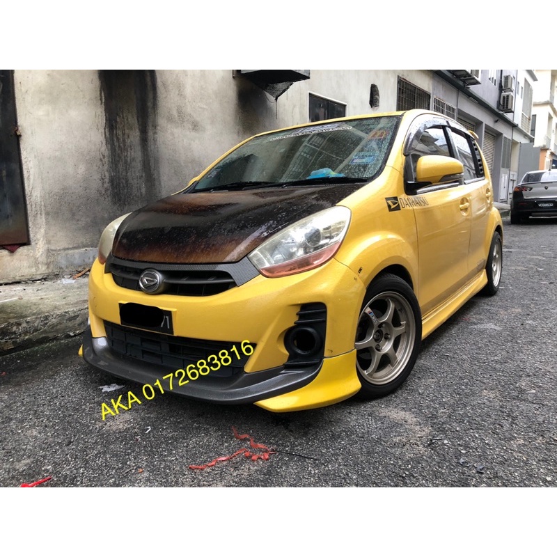 Perodua Myvi Lagi best Se 2012 2014 Front Skirt Extreme No Paint ...