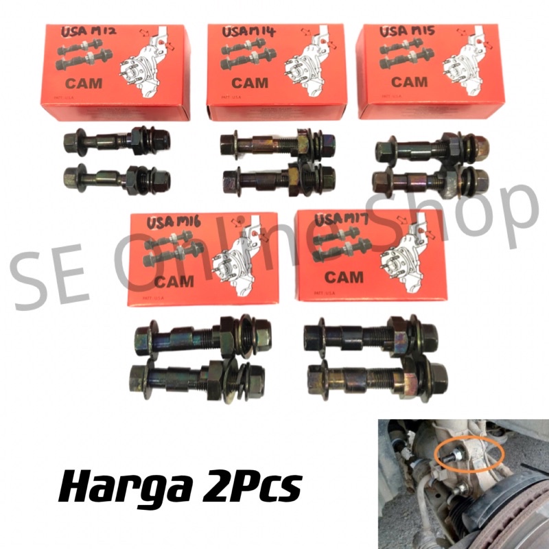 HEAVY DUTY USA Camber Nut Chamber Nut Camber Bolt Skru Chamber ...