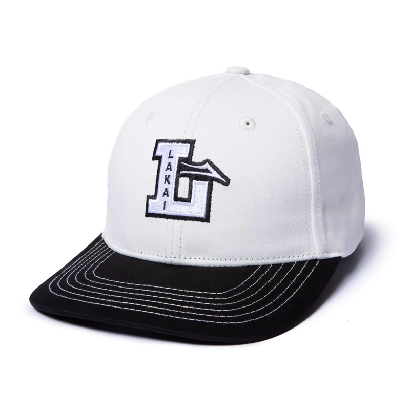 Lakai Letterman Polo Hat ( White/Black ) | Shopee Malaysia