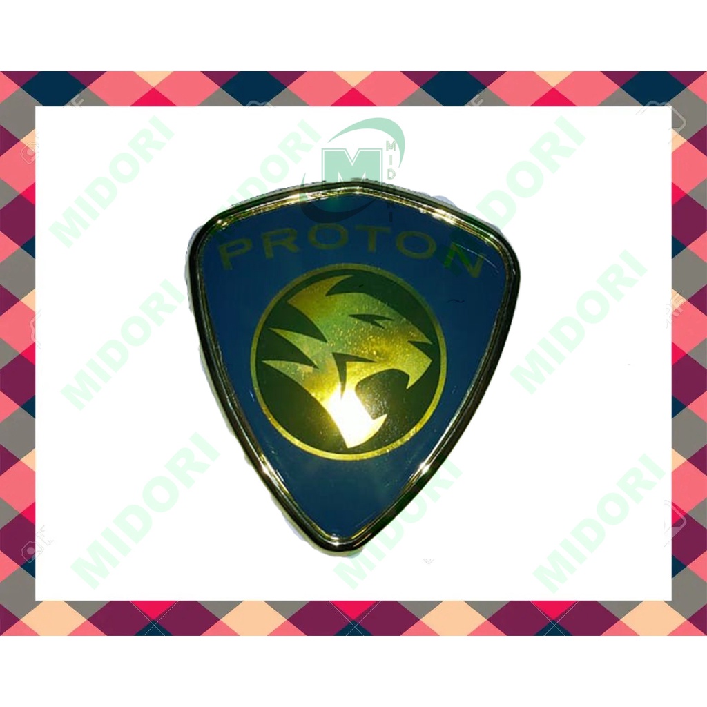Proton Waja OLD MMC Front Grille Emblem Logo Lambang Depan | Shopee ...