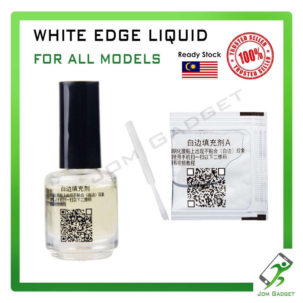 【Stok Sedia Ada】Cecair Penghapus Tepi Putih White Edge Liquid Minyak ...
