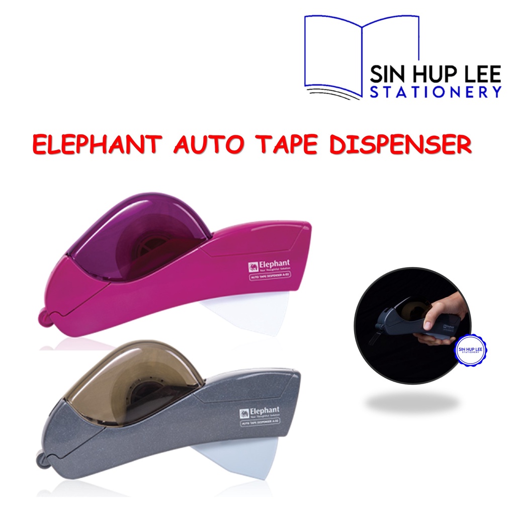 ELEPHANT AUTO TAPE DISPENSER A-02 (ASSORTED) | Shopee Malaysia