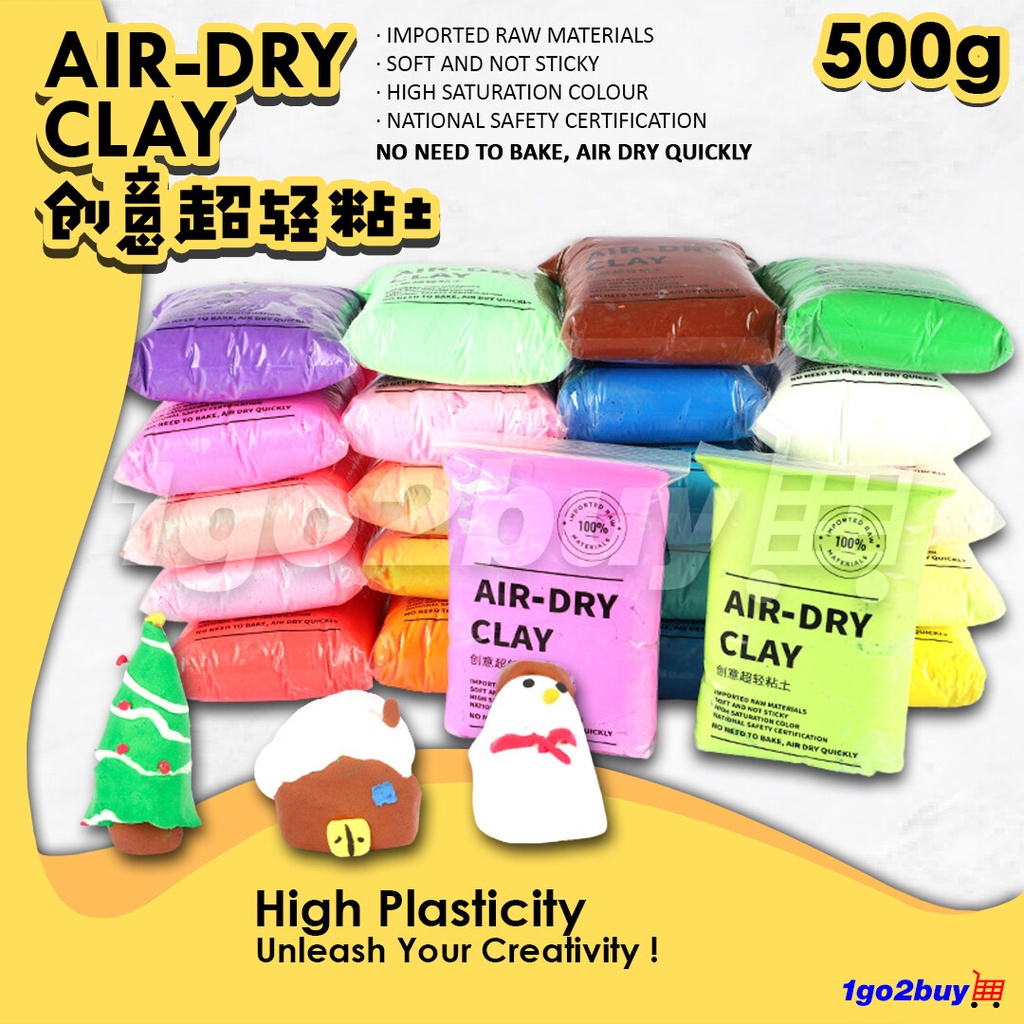 PM Premium Children's Safety Ultralight Clay DIY Plasticine Air Dry ...