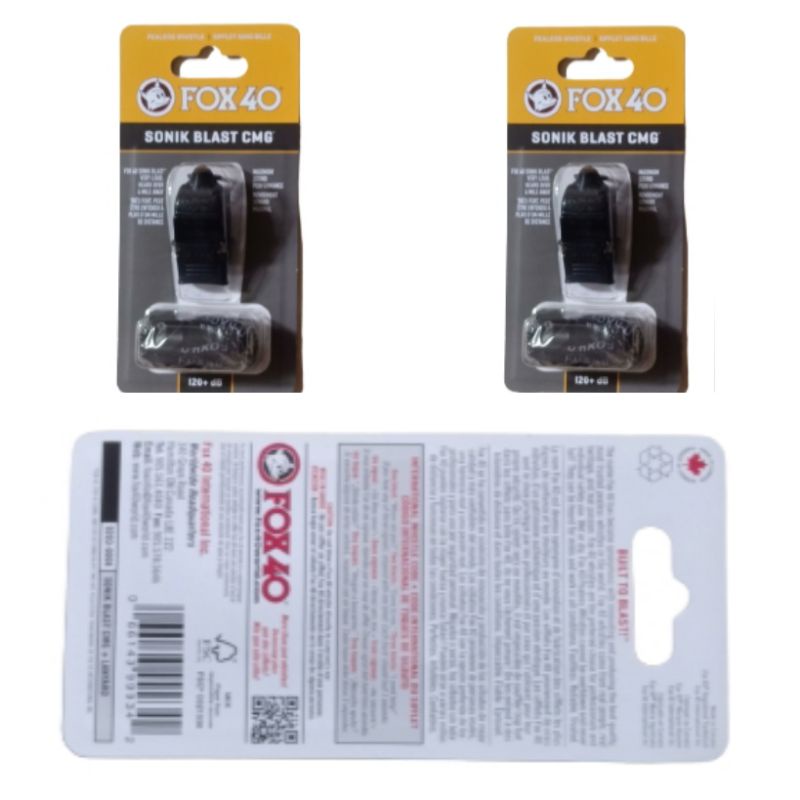 Referee Lifrix fox Sonic Blast CMG Referee Whistle/Referee Equipment ...