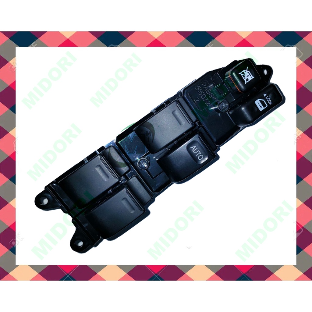 TOYOTA VIOS 2003 NCP42 INNOVA HILUX KUN25 POWER WINDOW MAIN SWITCH 18 ...
