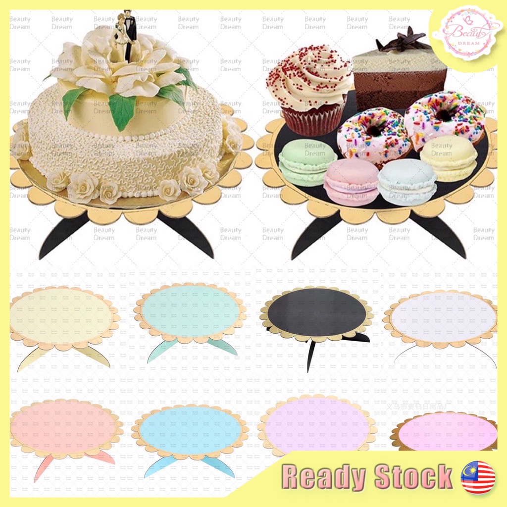 ⚡️Ready Stock⚡️1 Tier Cake Stand Cupcake Donut Muffin Single Layer ...