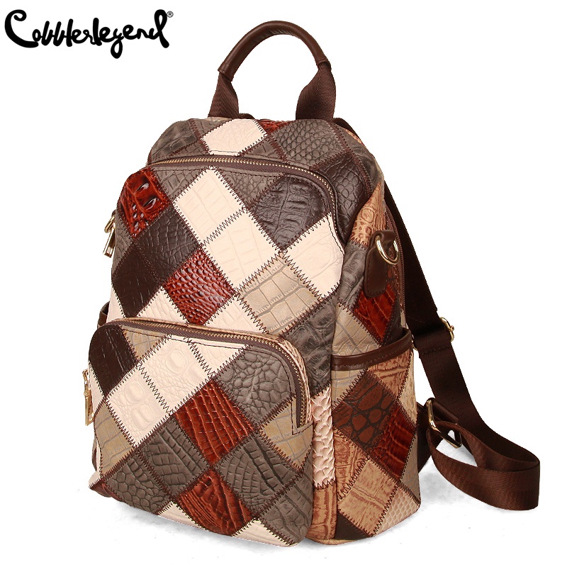 Cobbler Legend Women Backpack Genuine Leather Durable Beg Pack Woman ...