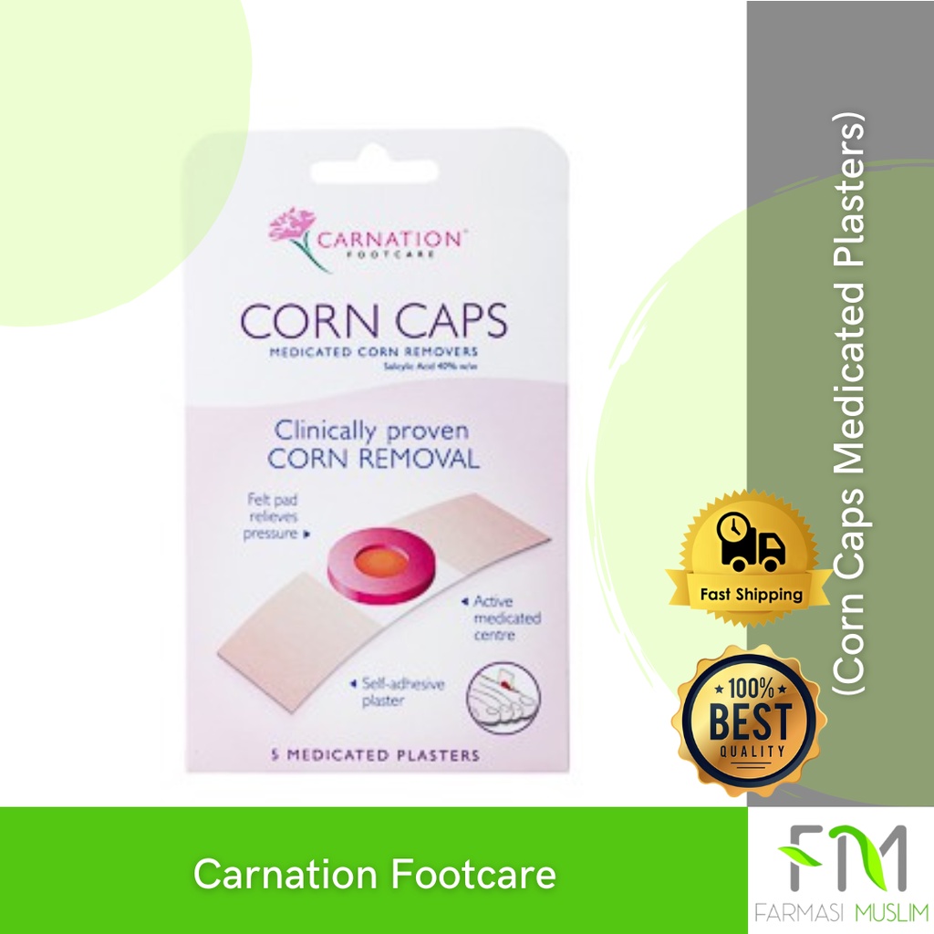 Carnation Footcare (Corn Caps Medicated Plasters) | Shopee Malaysia