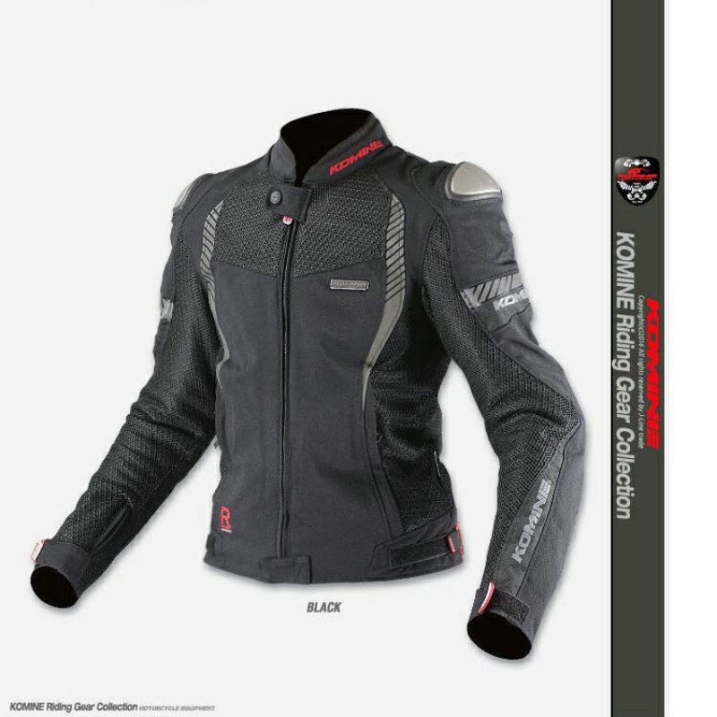 KOMINE JK089 Titanium Protector Sport Mesh Riding Racing Jacket ...