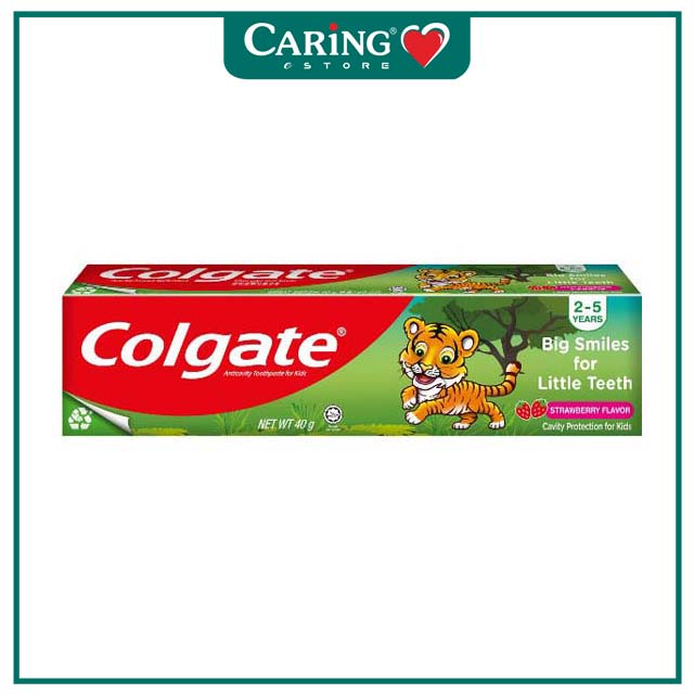 COLGATE KIDS TOOTHPASTE STRAWBERRY 40G | Shopee Malaysia