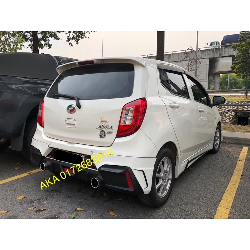 Perodua Axia 2017-2019 Bodykit Drive68 With Paint | Shopee Malaysia